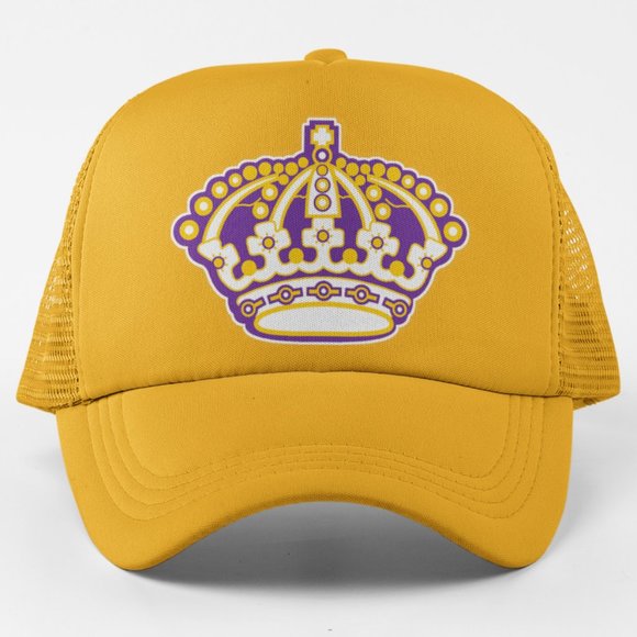 Accessories | New La Kings Reverse Retro 67 Crown Foam Trucker Mesh ...